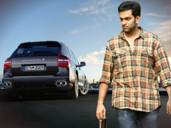 Porsche Cayenne SUV Of Prithviraj - Malayalam DriveSpark