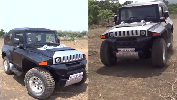 അഞ്ചര ലക്ഷം രൂപയ്ക്ക് ഹമ്മറായി മാറിയ മഹീന്ദ്ര ഥാര്‍ - Malayalam DriveSpark