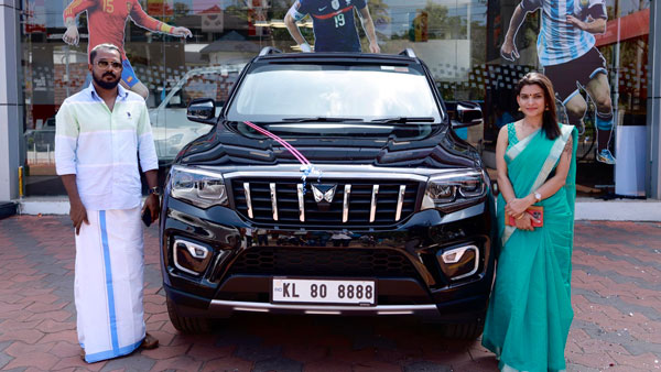 Resmi R Nair രശ്മി നായരുടെ യാത്രയിൽ ഇനി കൂട്ടായി മഹീന്ദ്ര സ്കോർപിയോ N ...