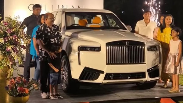 കേരളത്തിലെ ആദ്യത്തെ റോള്‍സ് റോയ്‌സ് കലിനന്‍ സീരീസ് 2 സ്വന്തമാക്കി 'സ് ...