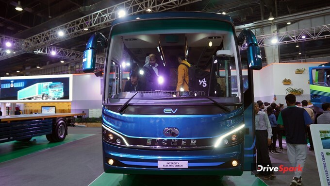 Eicher Intercity Coach 13.5m EV Images [HD] - DriveSpark