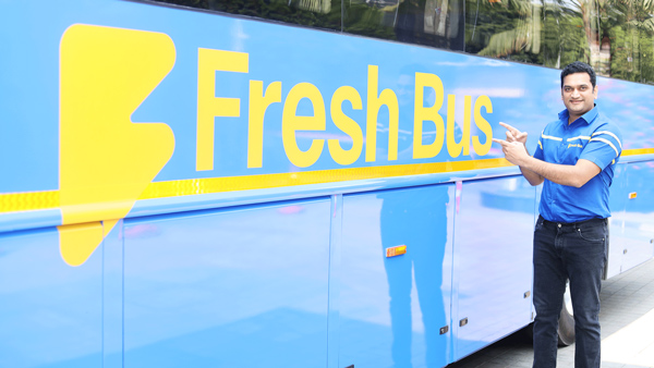 Fresh Bus Launches New-Age EV Fleet பெங்களூர்-திருப்பதி இடையே புதிய ...