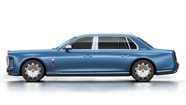 Rolls Royce Copycat Hongqi L5 சொகுசு கார் ஆட்டோ ஷாங்காய் ஷோ வாயிலாக ...