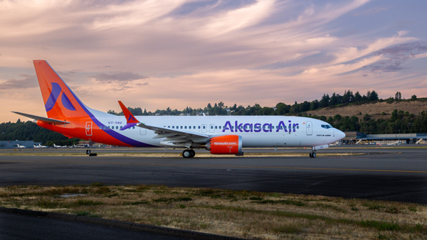 Akasa Air Gets Asia's First Boeing 737-8-200: உலகையே திரும்பி பார்க்க ...