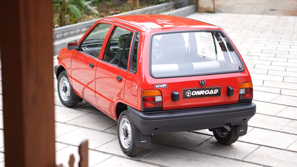 Maruti 800 Hatchback Neatly Restored To Its Original Condition : 1986 ...
