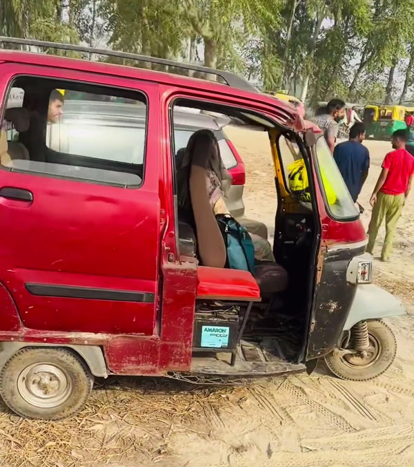 Maruti Suzuki Wagon R Modified Onto Auto Rickshaw: மாருதி வேகன்ஆர் கார் ...