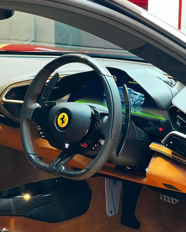 Dulquer Salmaan's Ferrari 296 GTB Images: இந்த நகரும் அரண்மனையையா ...