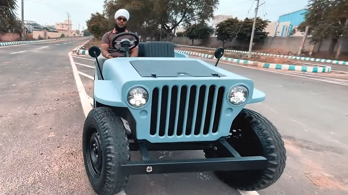 Mini Electric Jeep Made By Indian Youth.. இத தயாரிக்க இவ்ளோ கம்மியாதான் ...