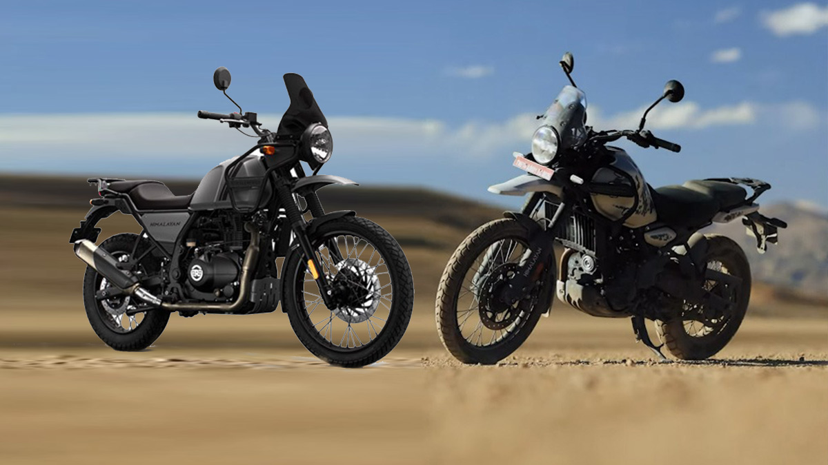 Royal Enfield Himalayan 450 vs Himalayan 411 Comparison: பழைய ராயல் ...