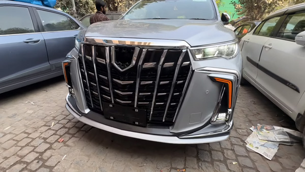 Toyota Innova Hycross Modified With New Front Fascia: 20 இலட்ச ரூபாய் ...