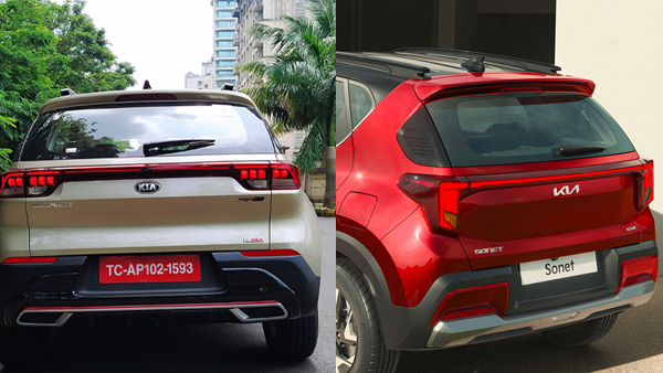 Old Kia Sonet vs New Kia Sonet Facelift : 2024 கியா சொனெட்-க்கு வெயிட் ...