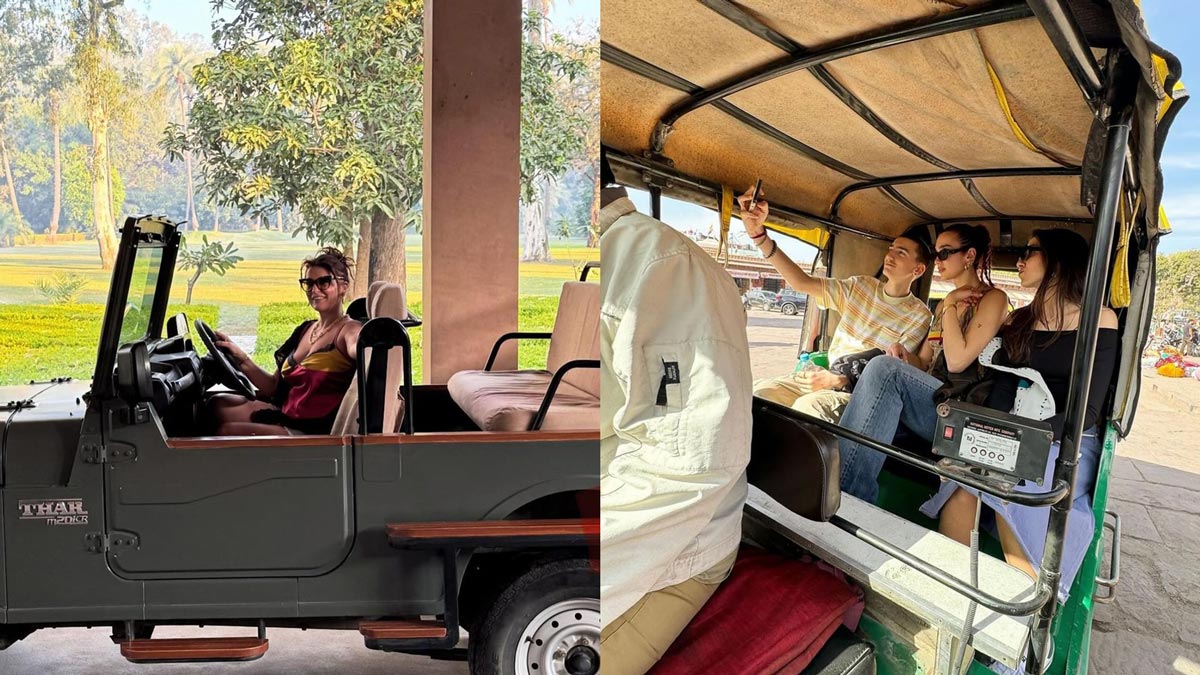 Albanian Singer Dua Lipa Rides In Mahindra Thar : இந்தியாவில் எந்தவொரு ...