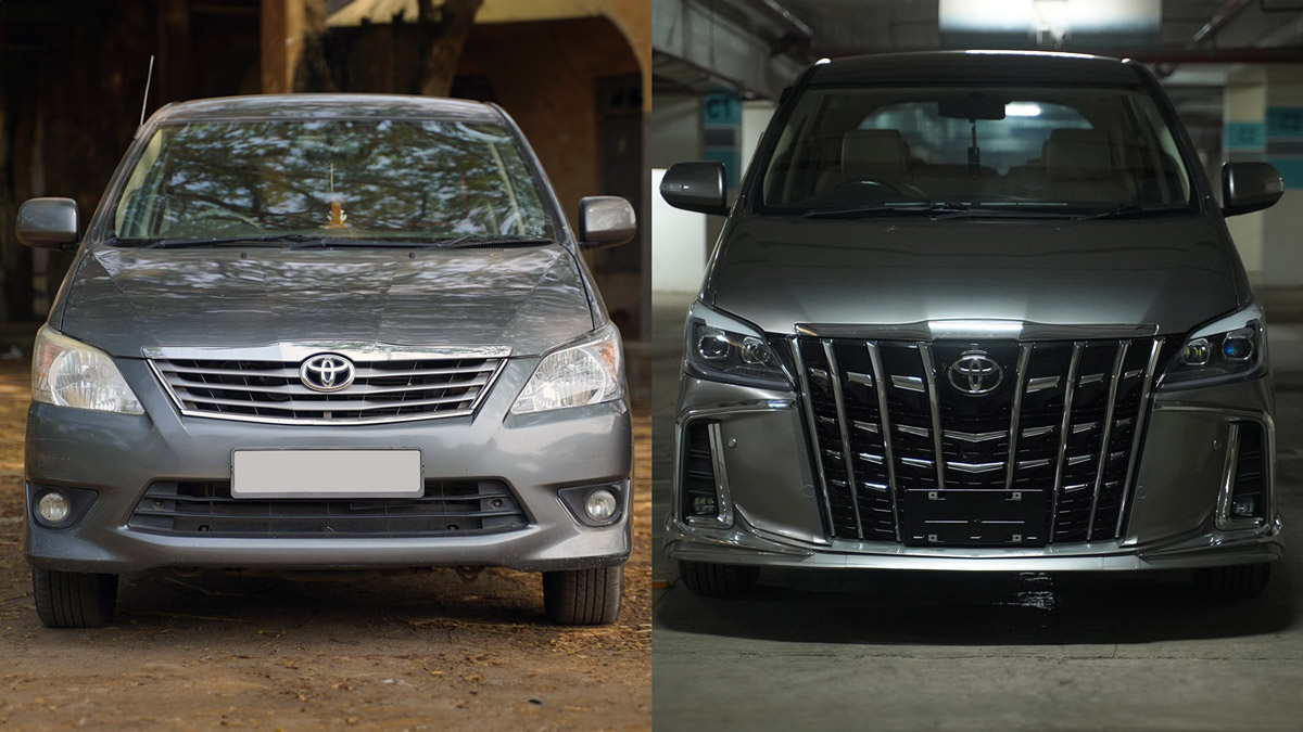 Old Innova Converted Into Brand New Luxury Car.. கோடி ரூபா மதிப்புள்ள ...