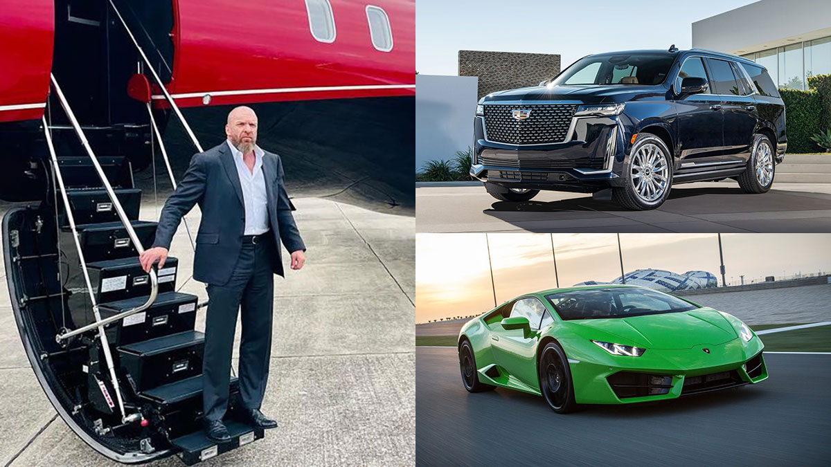 WWE Star Trible H Car Collection.. கார்களை இப்படி குவிச்சி ...