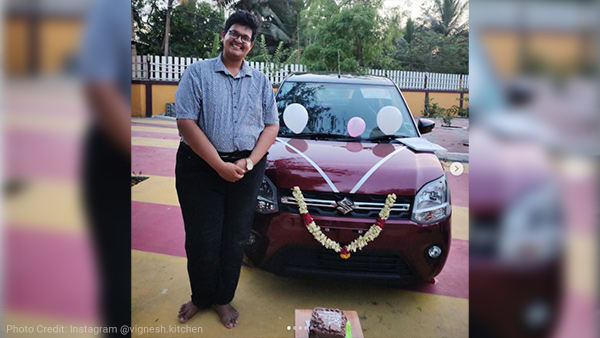 Youtuber Vignesh Raman Wagonr Car - சாம்பார், ரசம்னு வித விதமா சமைச்சே ...