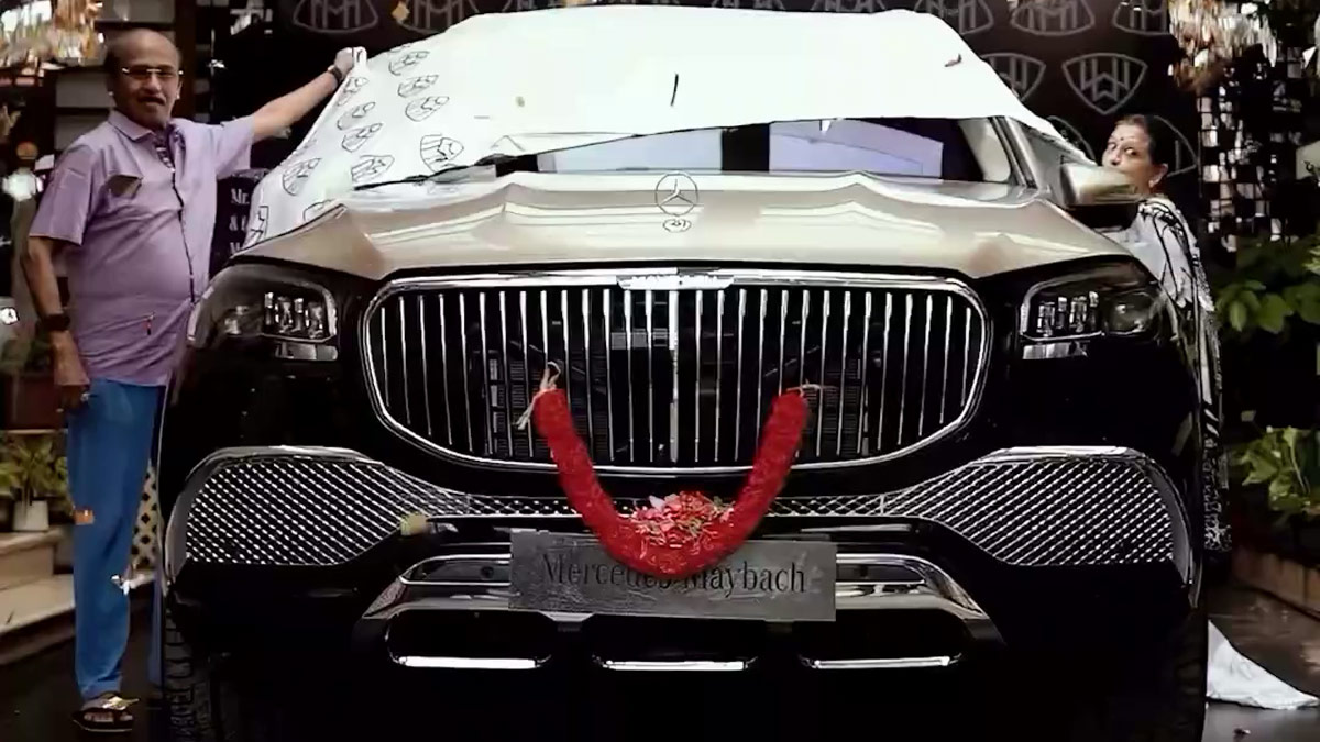 Bhima Jewellery Owner Buys Mercedes Maybach GLS SUV.. இந்த காரோட விலையை ...