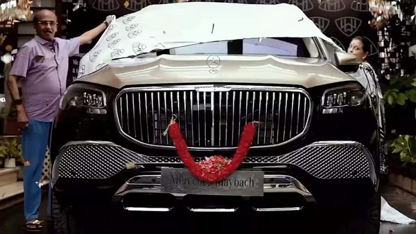 Bhima Jewellery Owner Buys Mercedes Maybach GLS SUV.. இந்த காரோட விலையை ...