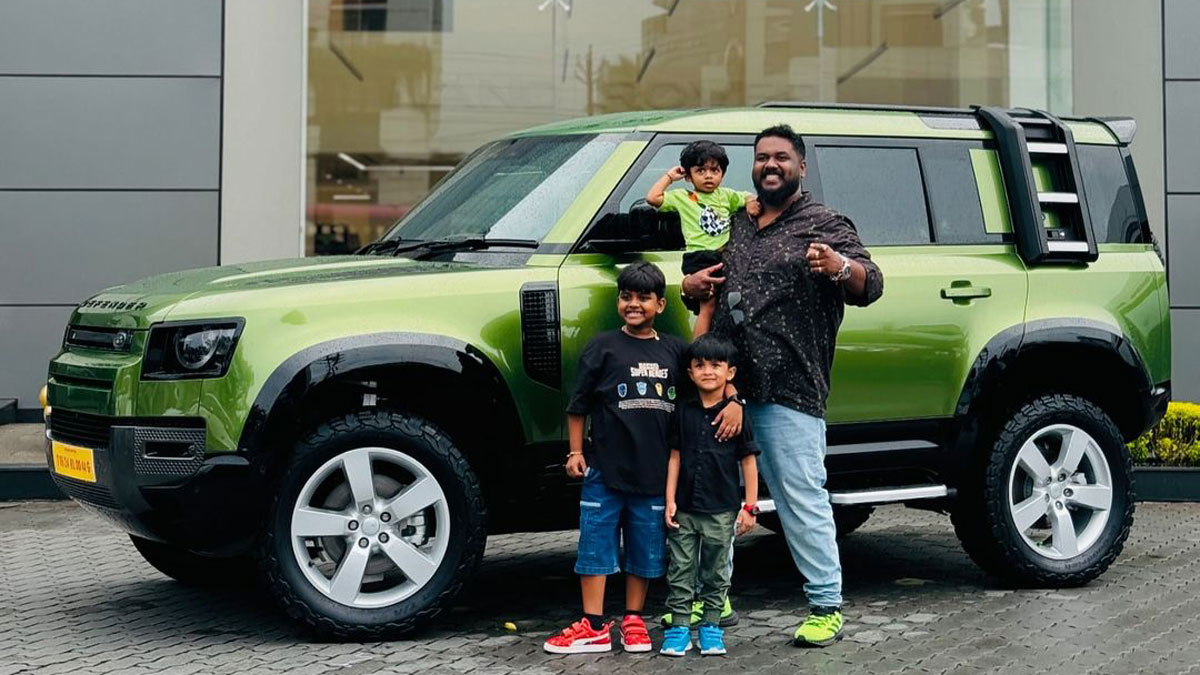 India's First Land Rover Defender In Green Colour: இந்தியாவில் ...