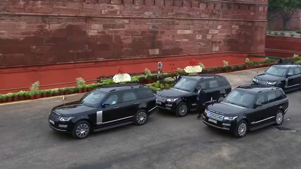 PM Modi Range Rover Sentinel - இன்று செங்கோட்டையில் கொடி ஏற்ற பிரதமர் ...