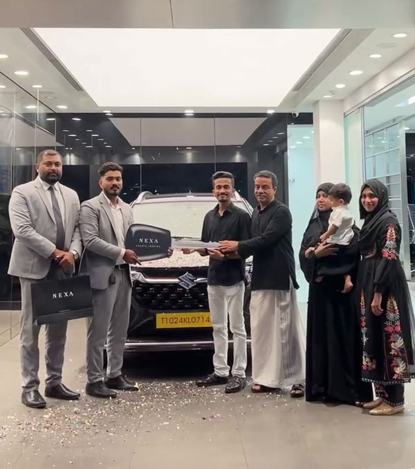 Kerala's Young Entrepreneur Shibili Rahiman Buys Maruti Suzuki Fronx : இளம் கேரள தொழிலதிபர் ...