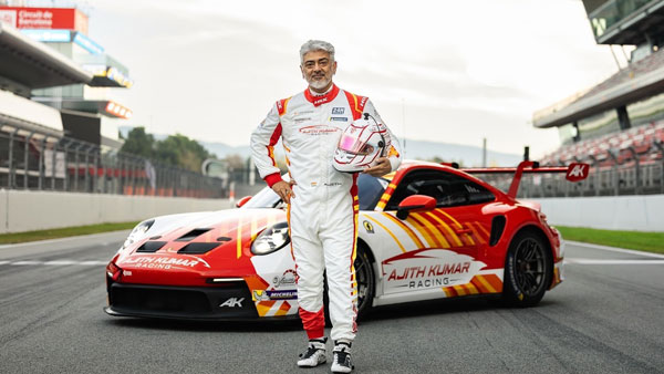 காவி நிறத்தில் களம் இறங்கும் அஜித்குமார் ரேஸிங் கார்! அப்படி அதுல என்ன ...