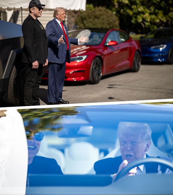 Trump Tesla Model S Car - டொனால்ட் ட்ரம்ப் டெஸ்லா மாடல் எஸ் வாங்கினார் ...