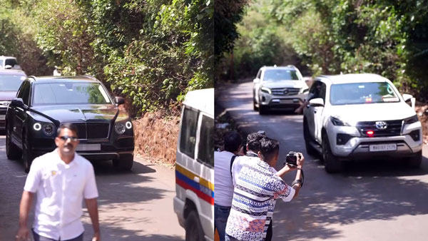 Mukesh Ambani Family Convoy Spotted In Maharashtra Hill Station: சிஎம் ...