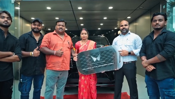 லாரி டிரைவராக ஆரம்பித்த வாழ்க்கை...! புது மஹிந்திரா கார் வாங்கியதில் ...