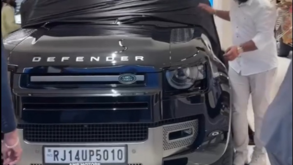 Husband Surprises Wife With Land Rover Defender Worth Rs.1.30 Crore ...