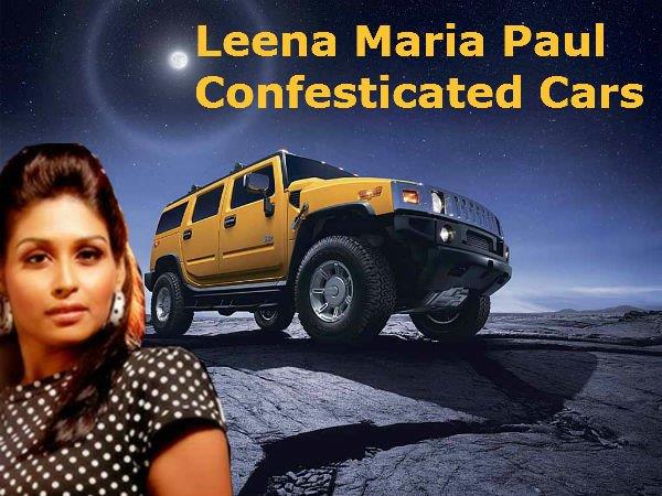 9 Luxury Cars Seized From Actress Leena Maria Paul - Telugu DriveSpark