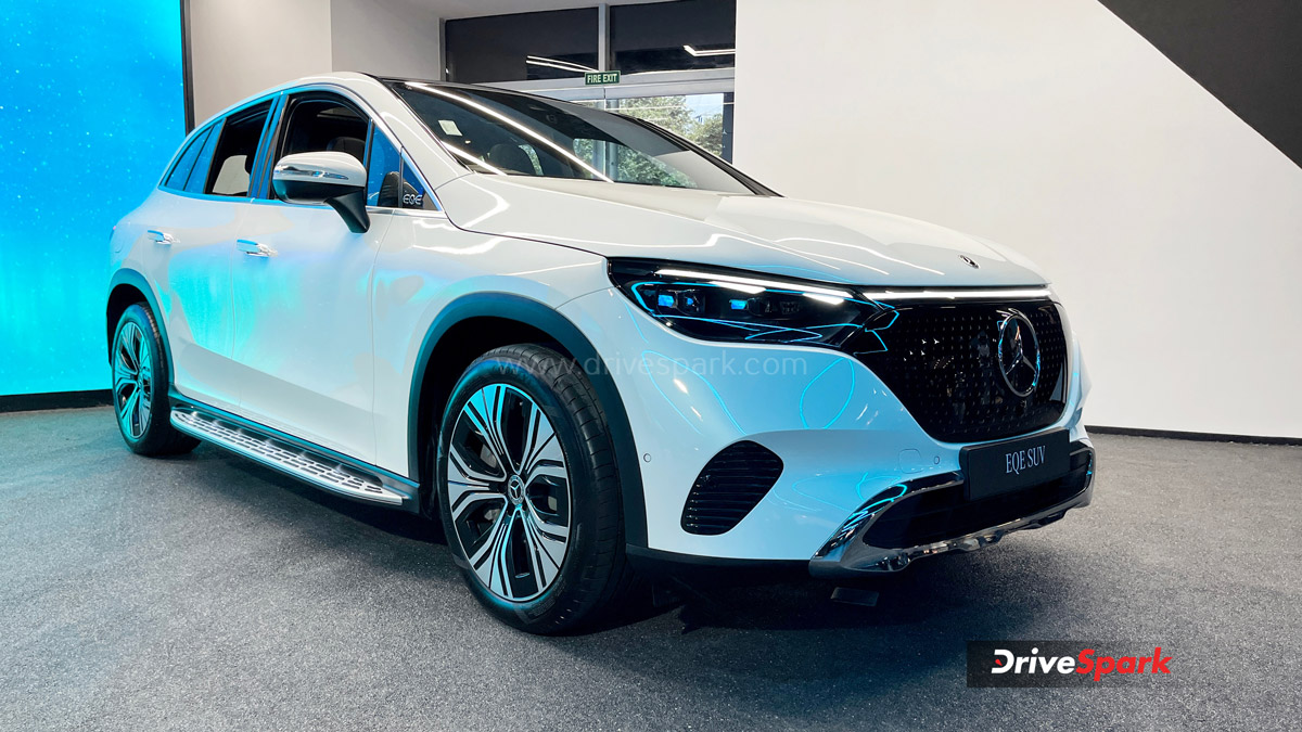 Mercedes Benz EQE 500 Electric SUV launched మెర్సిడెస్‌ బెంజ్‌ EQE 500 ఎలక్ట్రిక్ SUVను విడుదల ...