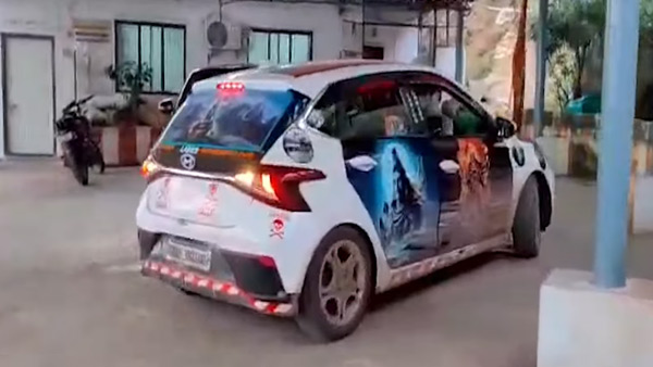 అఘోరి కారు చూశారా? లోపల అన్ని పుర్రెలు.. రిజిస్ట్రేషన్‌ నంబర్‌ కూడా ...