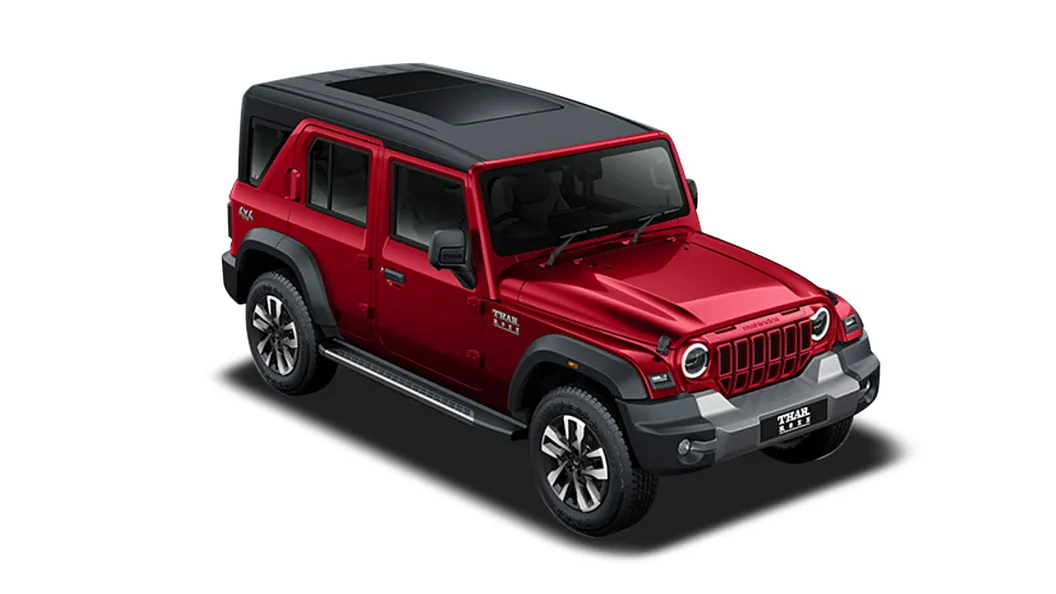 New Mahindra Thar Roxx Colours in India 2025 - DriveSpark