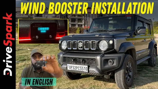 Jimny Series Part 3 | Wind Booster | Unboxing | Installation | Quick ...