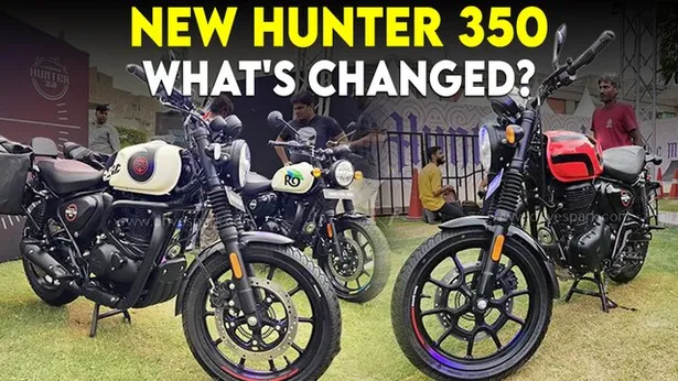 2025 Royal Enfield Hunter 350 Launches - Here's What's Changed - Drivespark