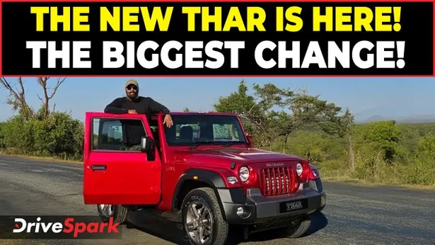 Mahindra Thar 3-Door Facelift (2025) FIRST LOOK Review! New Features ...