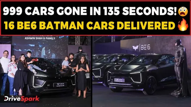 Mahindra BE 6 Batman Edition 😎 | 16 Cars Handover at Mumbai Event 🔥 ...